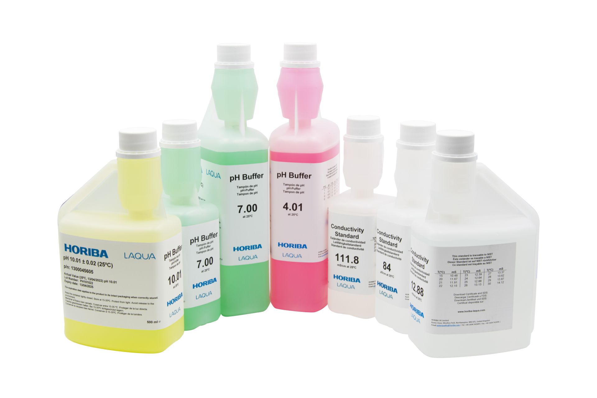 Horiba - Conductivity + TDS calibration solutions - Buffer and ...